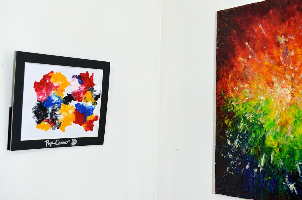 Creating Our First Masterpiece With Help of Pup-Casso Art Kit – Little ...